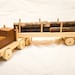 Wood Toy Log Truck - Etsy