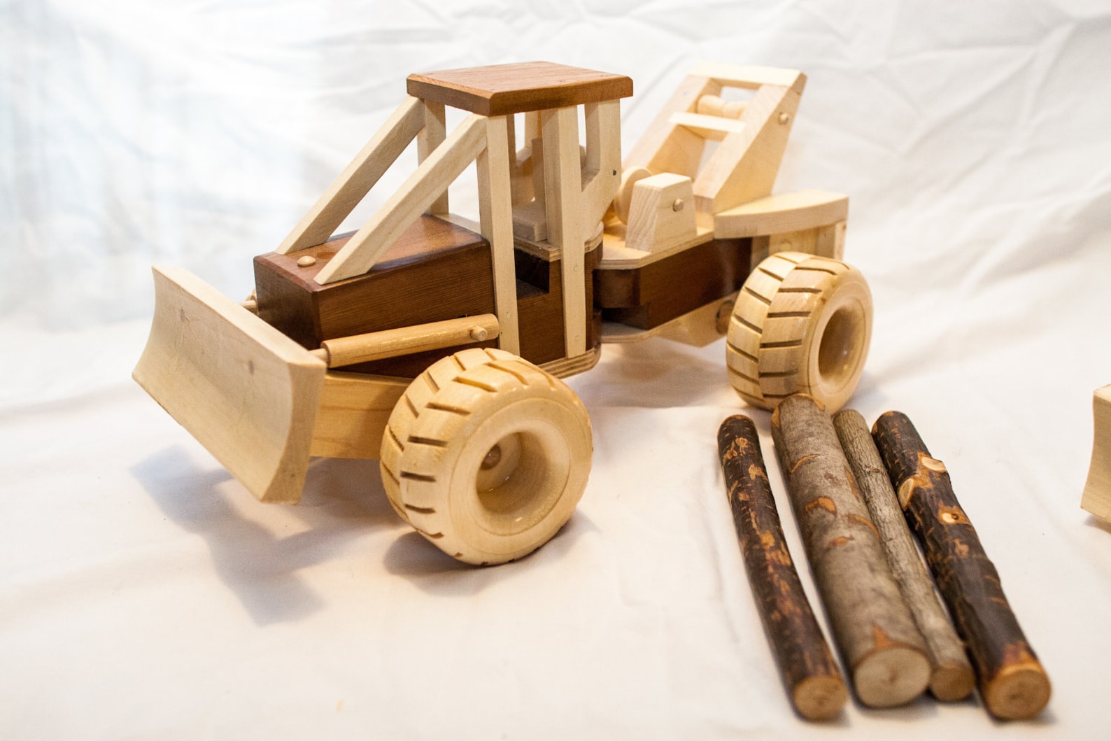 Toy Wood Skidder - Etsy