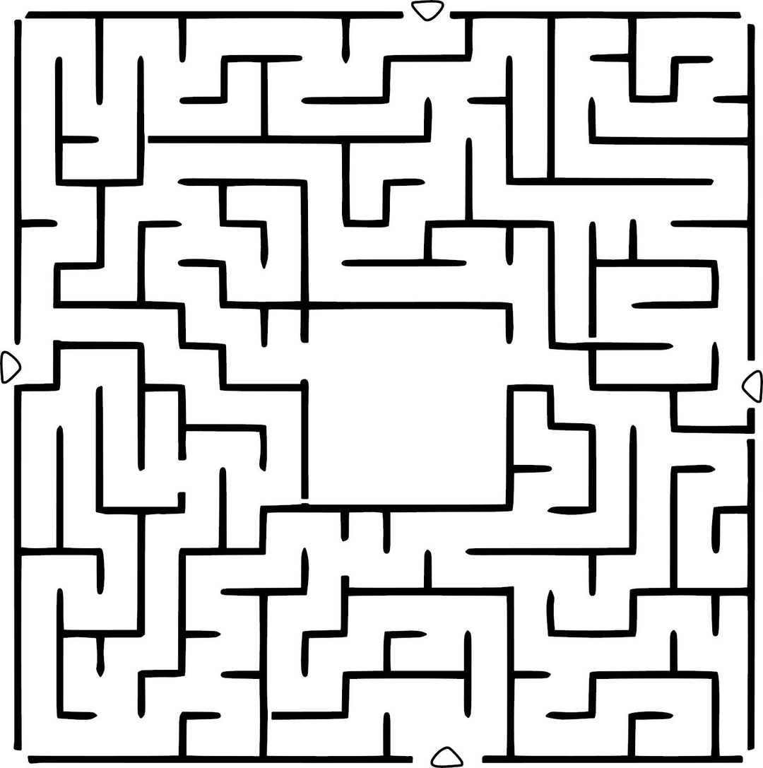 Square Maze Stencil, Word Search, Word Find PYO, Cookie Stencil - Etsy