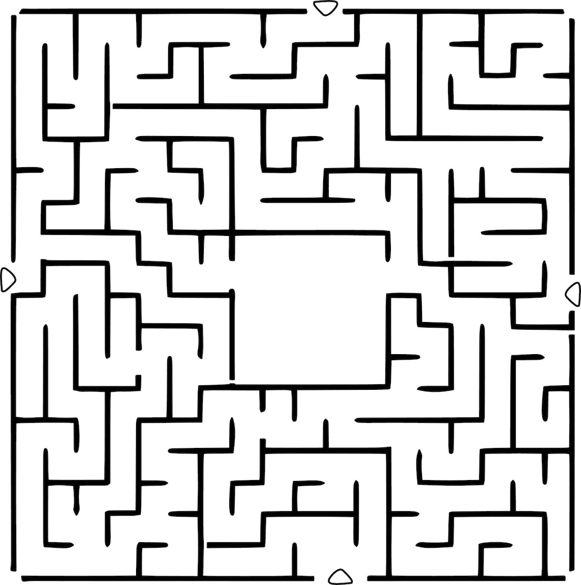 Square Maze Stencil Word Search Word Find PYO Cookie - Etsy