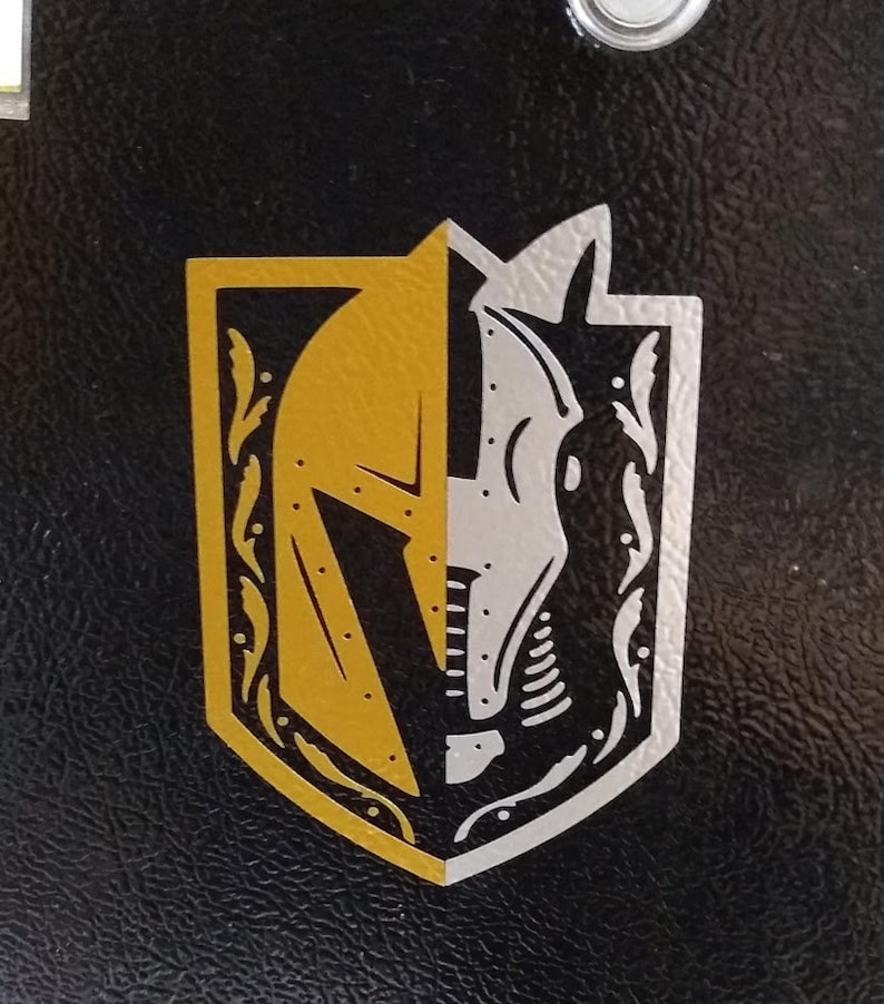 Henderson Silver Knights Vinyl Decal HSK VGK Car Decal | Etsy