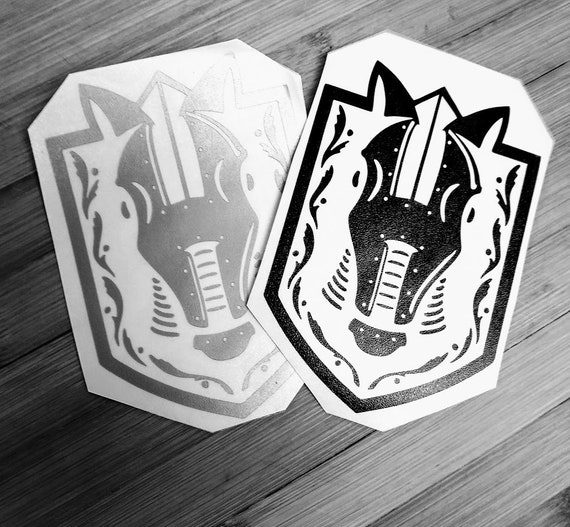 Henderson Silver Knights Vinyl Decal HSK VGK Car Decal | Etsy