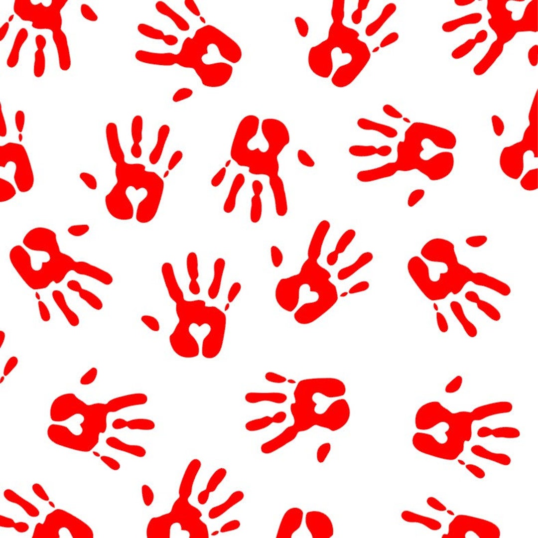 Handprint Stencil - Etsy