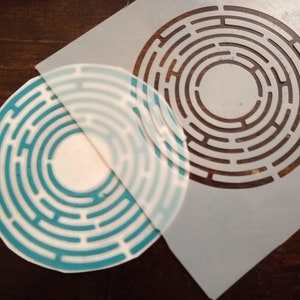 Maze Stencil, Word Search, Word Find PYO, Cookie Stencil - Etsy