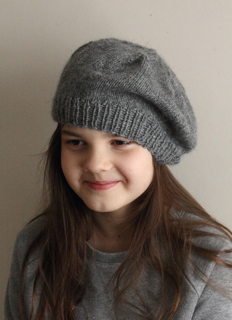 RTS Ready to Ship Child Beret Knit Beret Alpaca Beret | Etsy