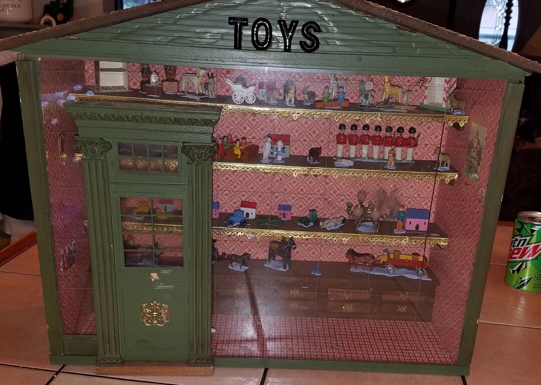 Vintage Diorama Toy Store - Etsy