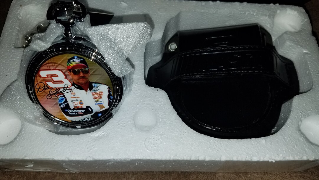 Franklin Mint Nascar 3 Dale Earnhardt Pocket Watch - Etsy Denmark