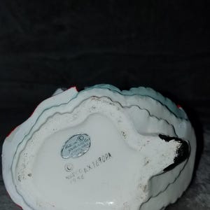 Vintage Napco 1950's Christmas Girl Planter W/muff & Purse AX1690PA - Etsy