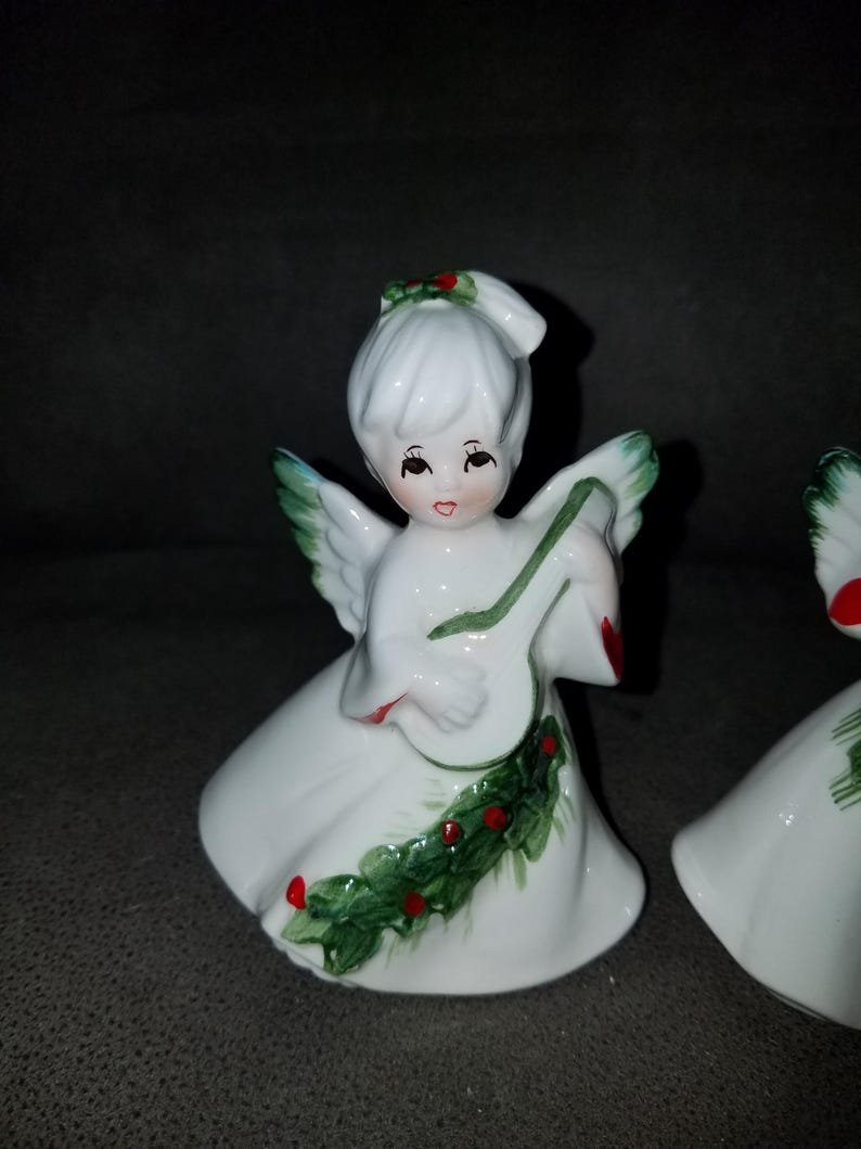 Vintage Set of 3 Lefton Angel 6394 - Etsy
