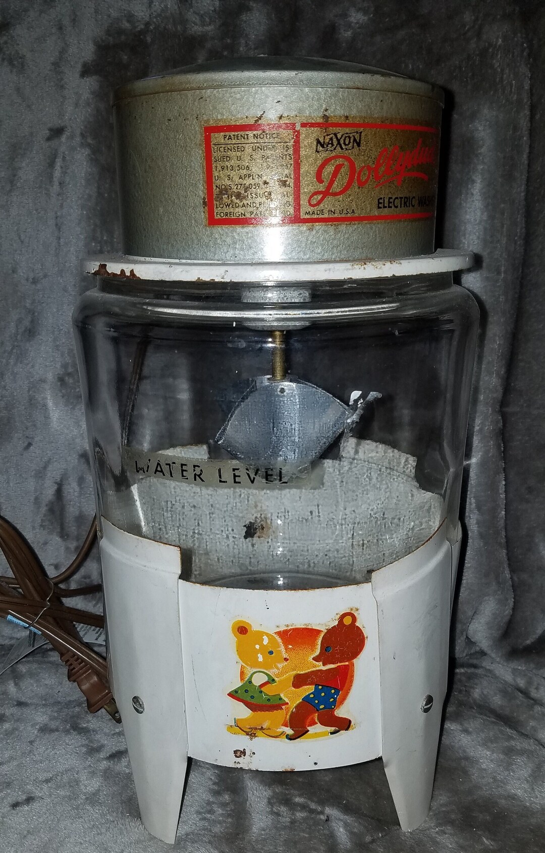 RARE Vintage NAXON 1930' Dolly Duds Electric Wash Machine - Etsy