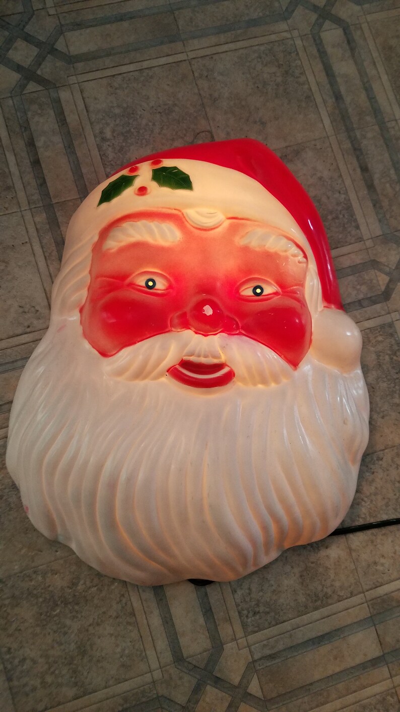 Vintage Noma Illuminated Santa Clause - Etsy