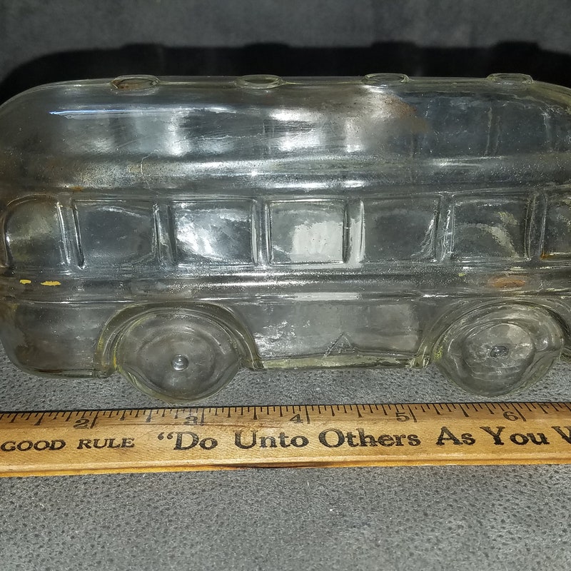 Antique Glass Candy Container - Etsy