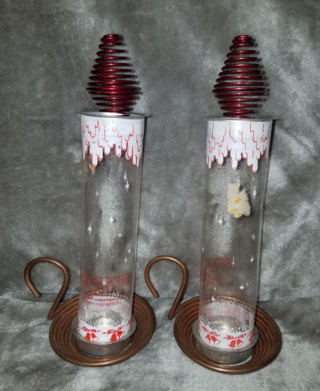 RARE MCM Candy Filled Candles Container Candle Stick - Etsy