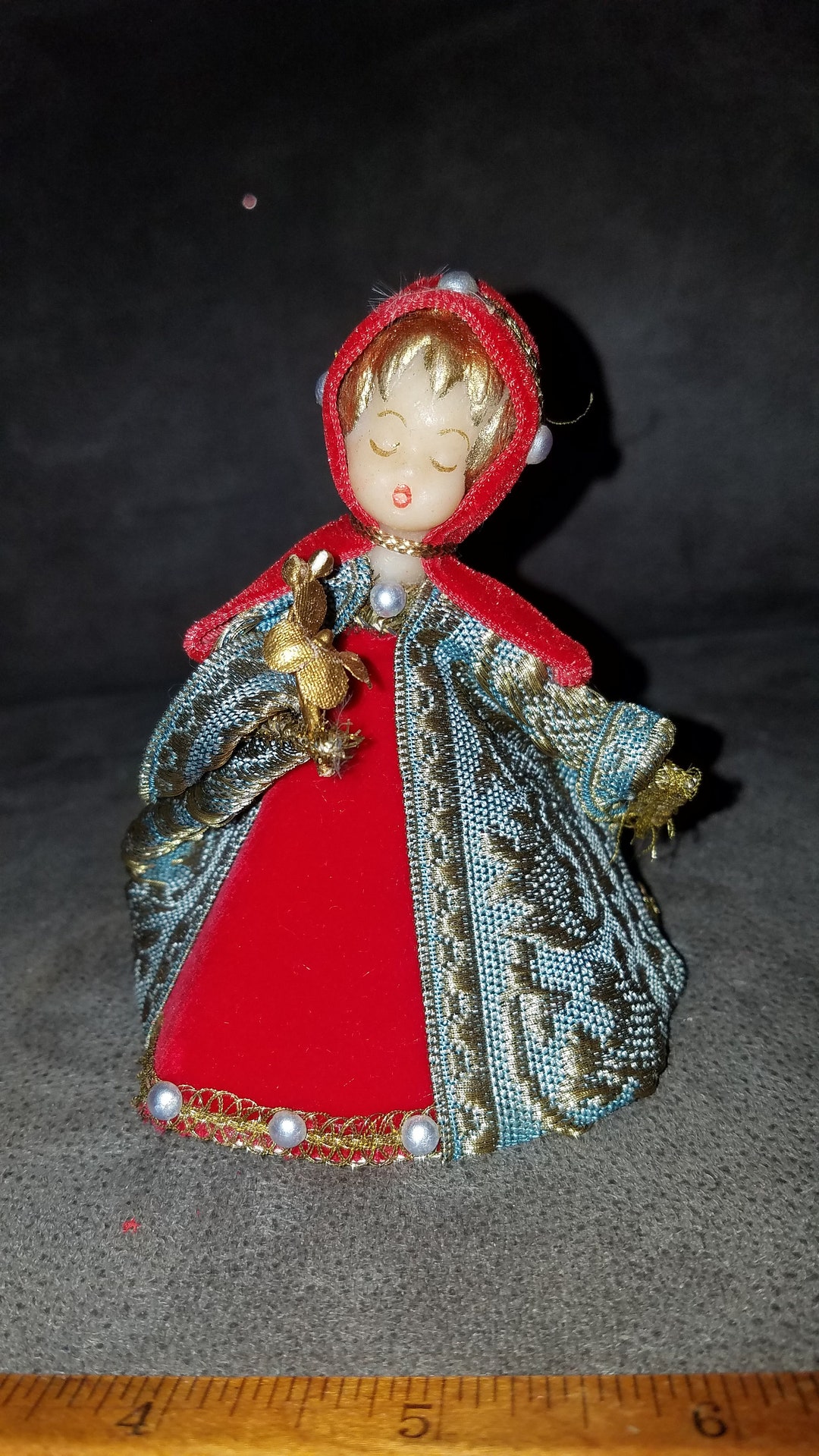 Vintage Koestel West Germany Wax Ornament - Etsy