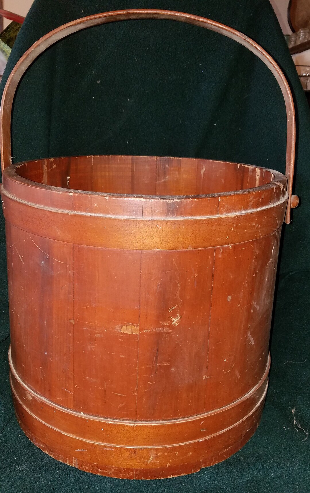 Antique Primitive Wooden Large Firkin - Etsy