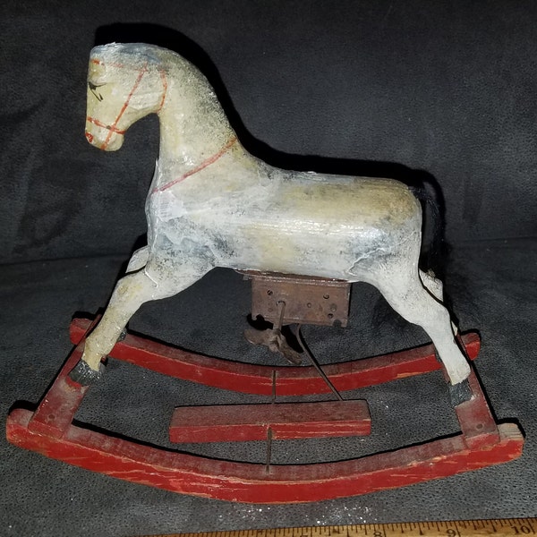 Antique Rocking Horse - Etsy