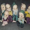 Vintage Geo Z Lefton Set of 3 Pixie Elves Candy Cane Figurines - Etsy