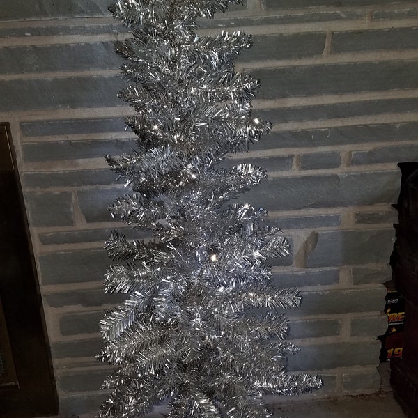 Silver Vintage Aluminum Christmas Tree - Etsy