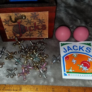 Antique Arcade Jack Set Box - Etsy