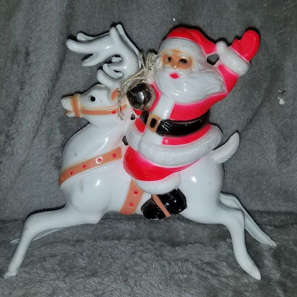 Plastic Santa - Etsy