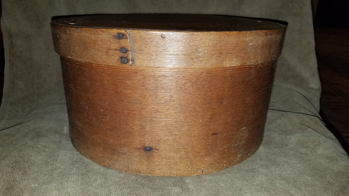 Antique Early Wooden Pegged Pantry Box - Etsy