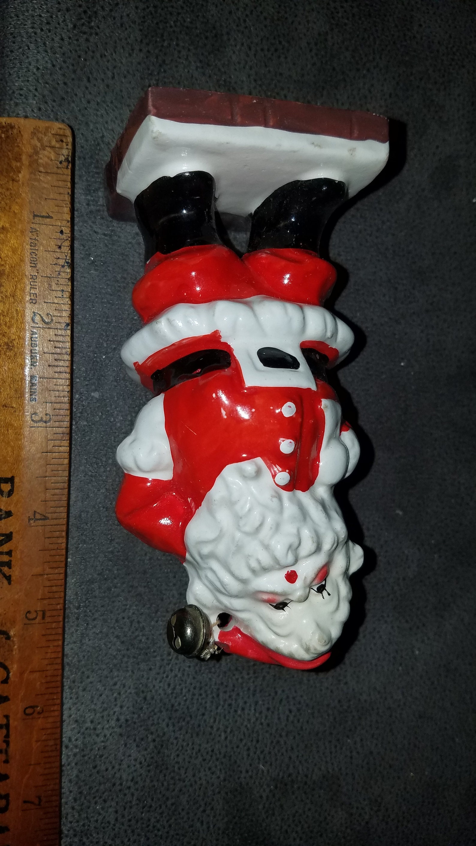 Vintage Christmas Jingel Bell Santa - Etsy