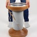 Super Sized Bobbin Wood Stool Giant Spool Stool for Home and Sewing ...