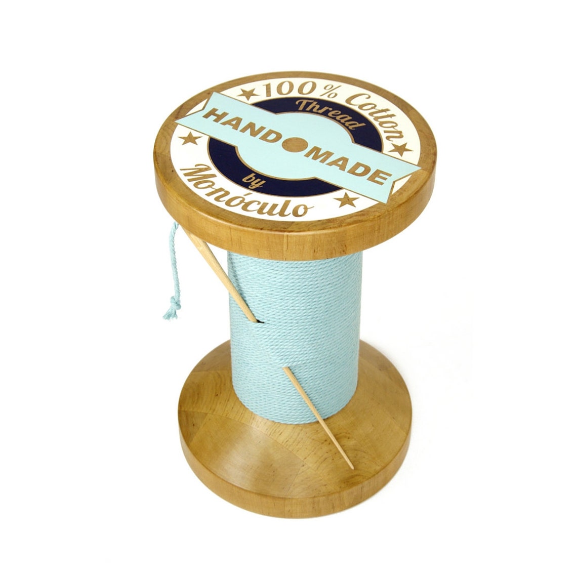Giant Thread Bobbin Wood Stool 16 Colors - Etsy UK