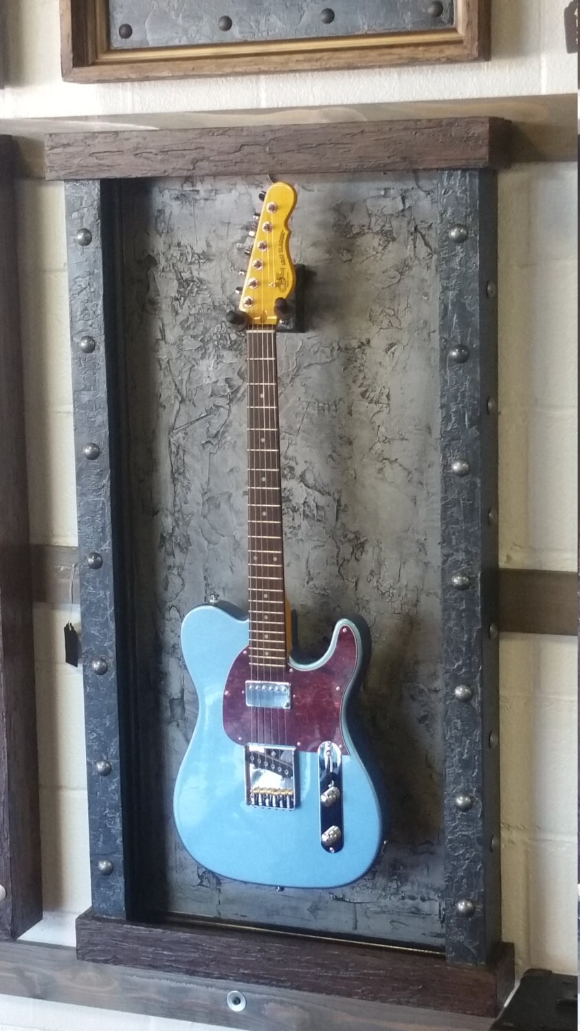 Guitar Display Frame "jail House Rock" G Frames - Etsy