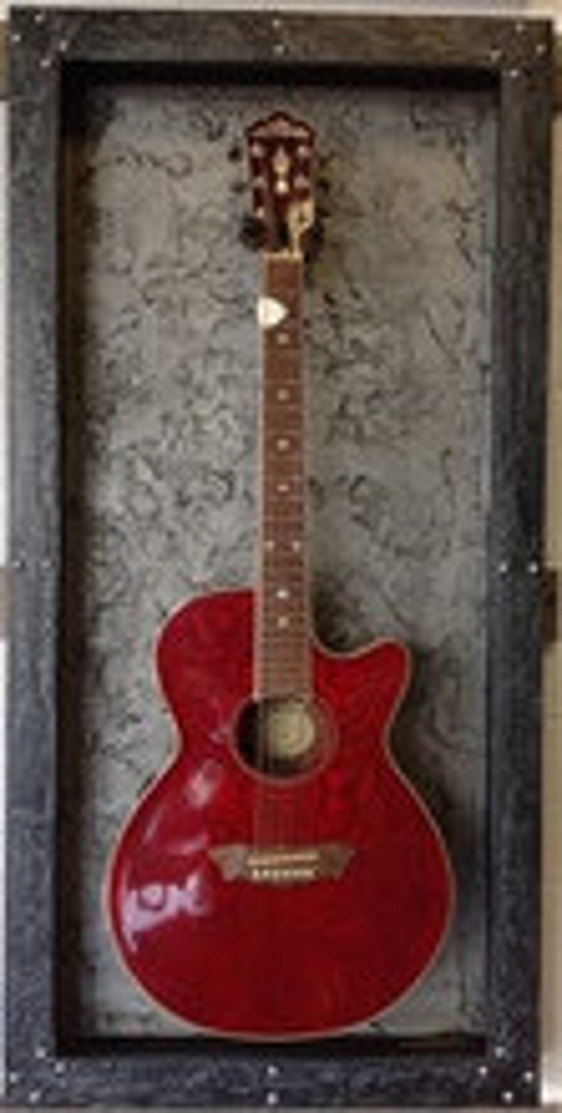 Guitar Display Frame or Case "heavy Metal" G Frames - Etsy