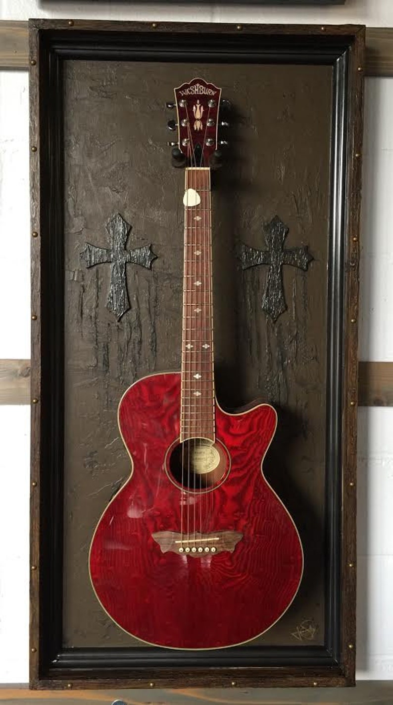 Guitar Display Frame or Case the Lighthouse G - Etsy