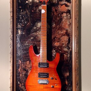 Guitar Display Frame or Case "copper's Cove" G Frames - Etsy