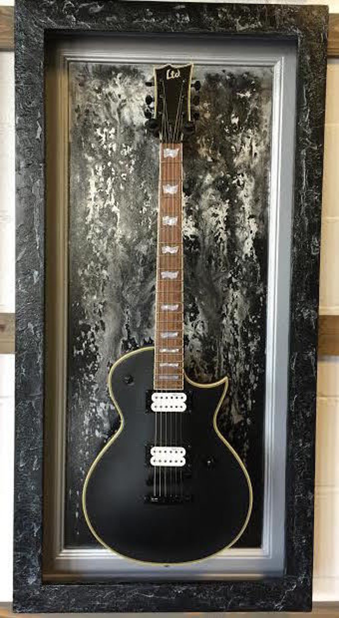 Guitar Display Frame or Case after the Rain G | Etsy