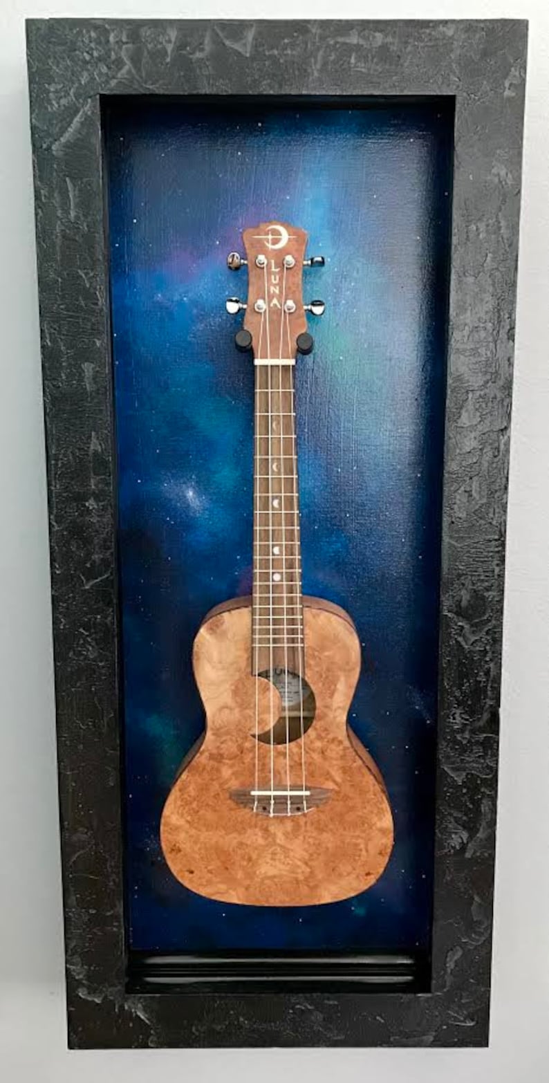 Ukulele Display Space Reggae Ukulele wall mount | Etsy