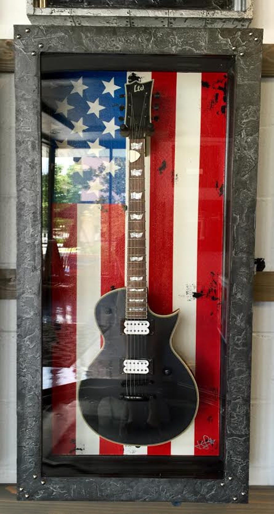 Guitar Display Frame or Case all American G Frames - Etsy