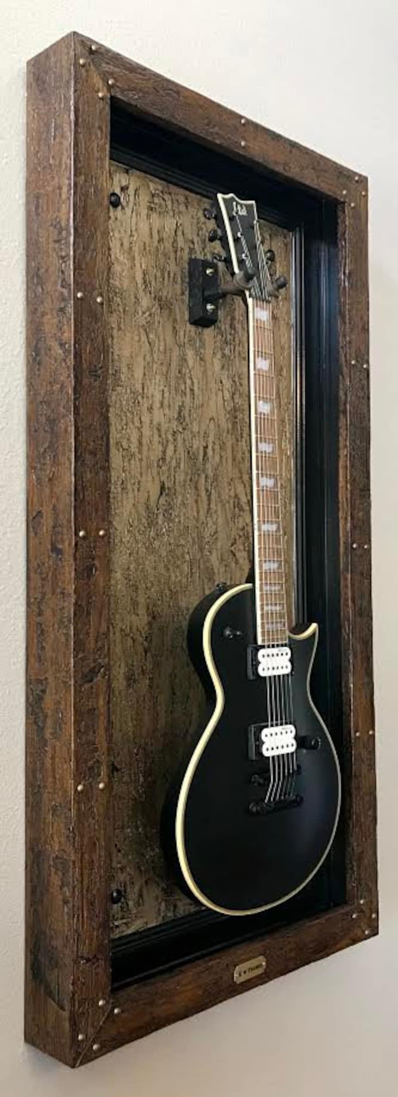 Guitar Display Frame or Case "wizzard Wood Gold" G Frames - Etsy
