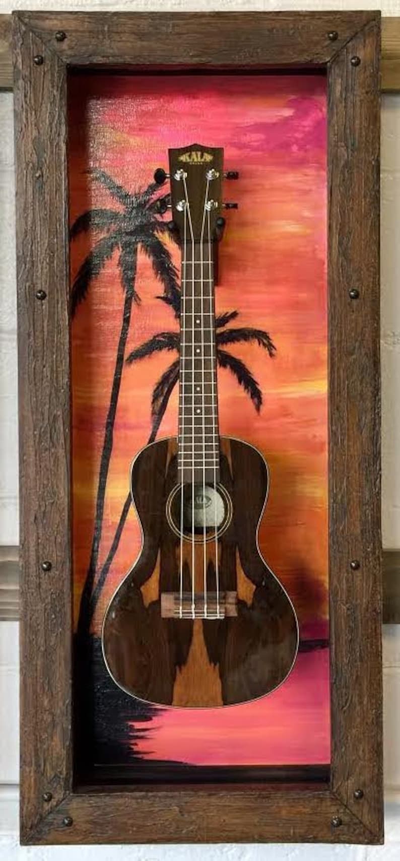Ukulele Display morning Sunlight G-frames | Etsy