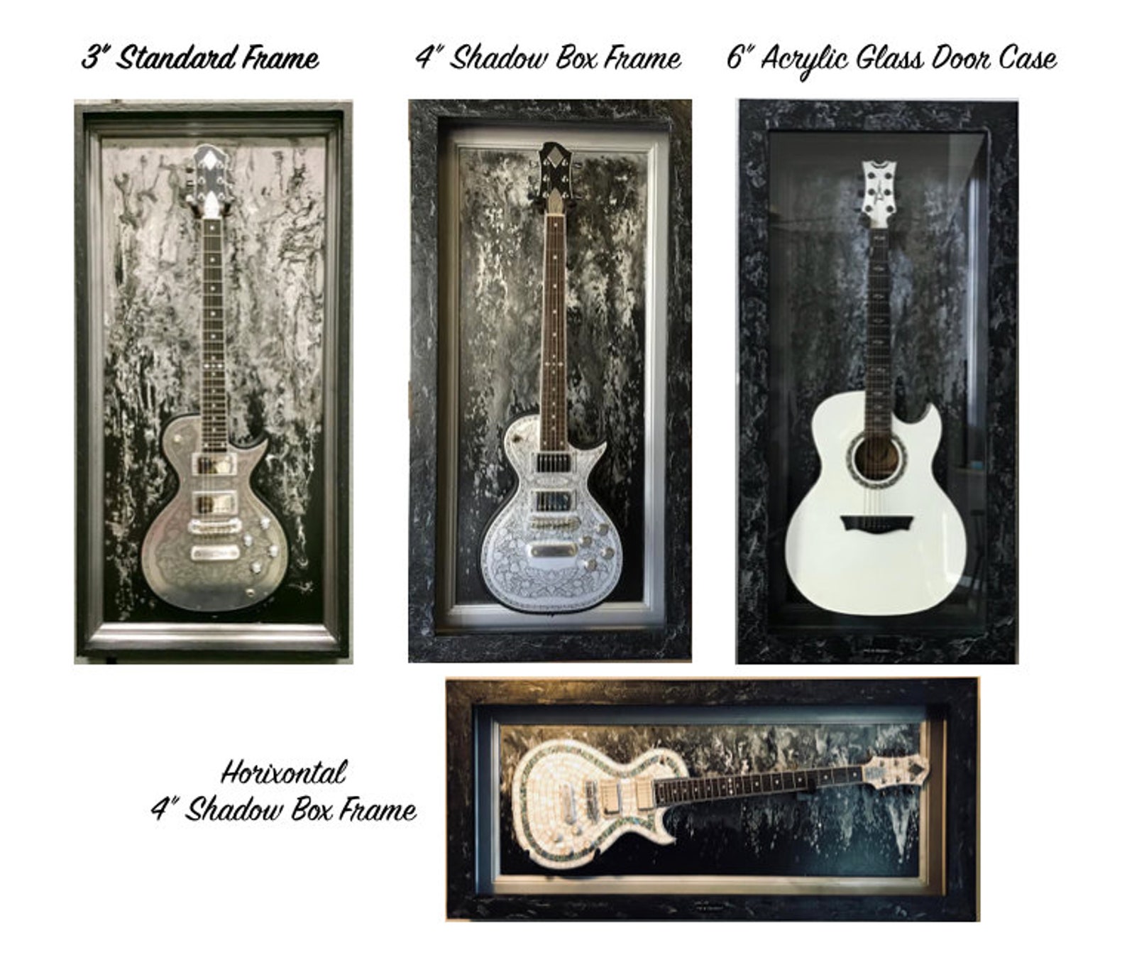 Guitar Display Frame or Case mercury G Frames - Etsy