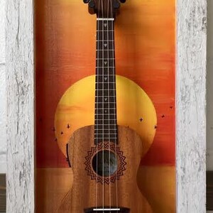 Ukulele Display "rising Sun" G-frames - Etsy