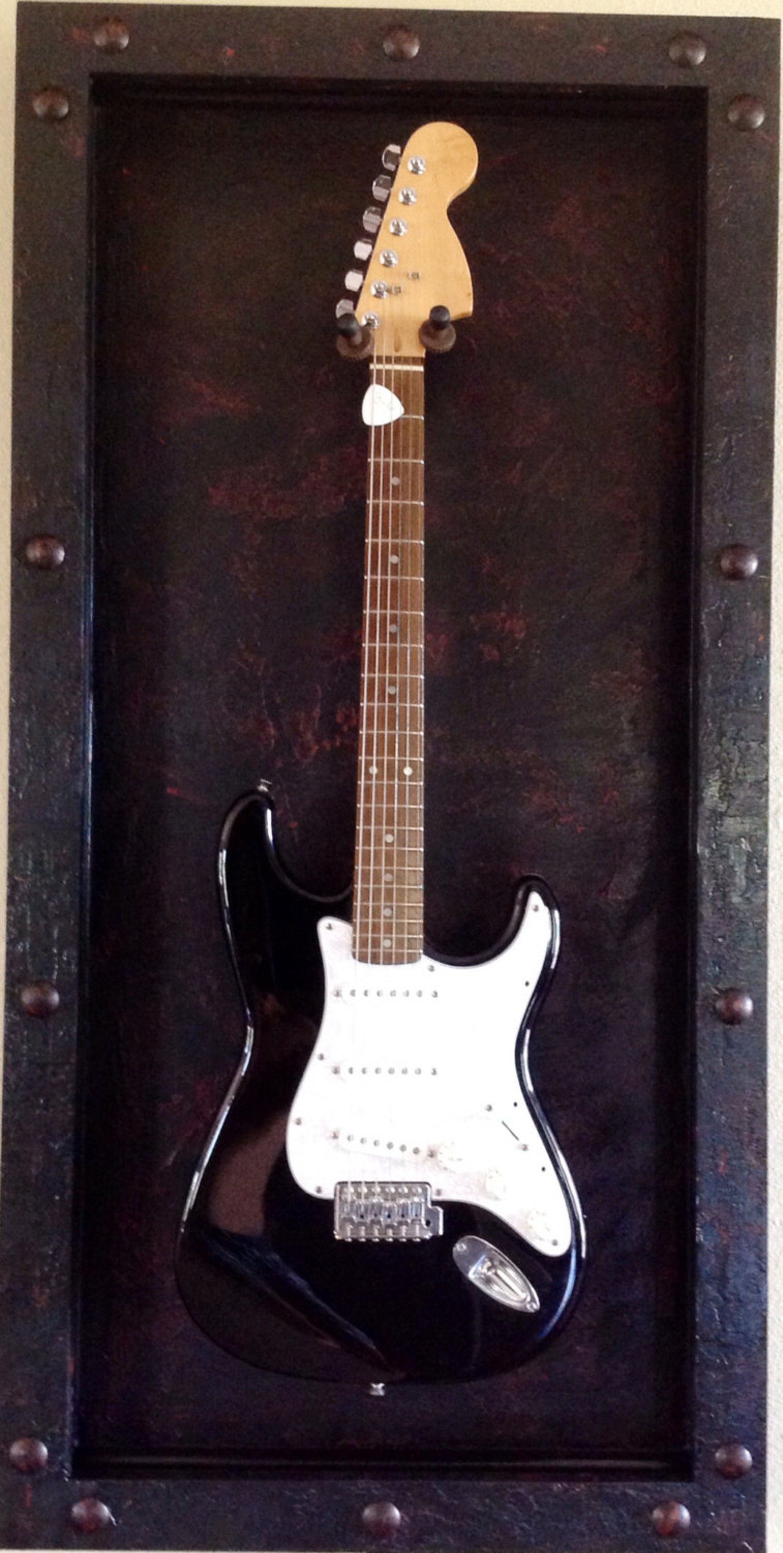 Guitar Display Frame or Case Midnight Rider G | Etsy