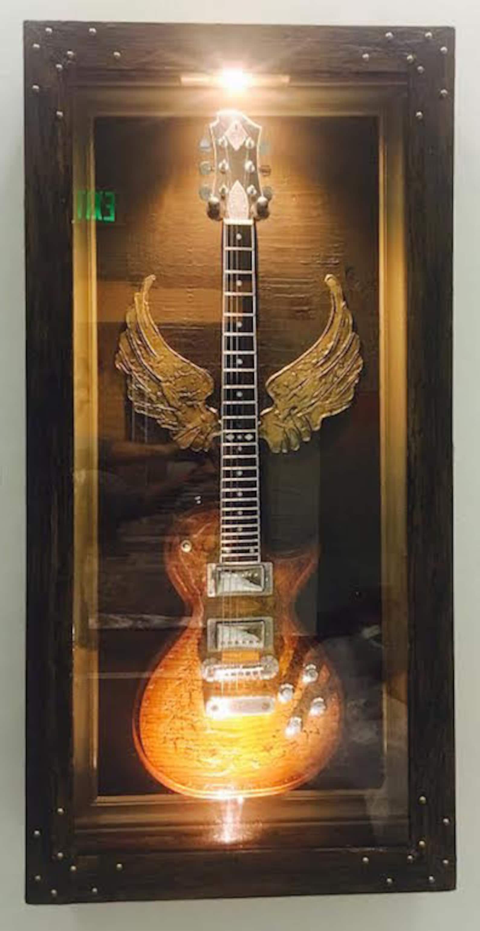 Guitar Display Frame or Case wings G Frames | Etsy