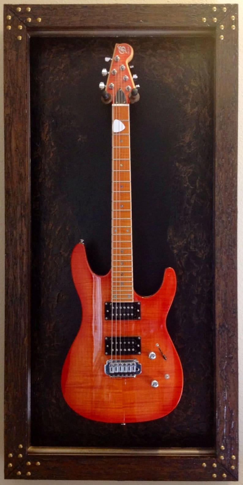 Guitar Display Frame or Case the Rockwell G Frames - Etsy