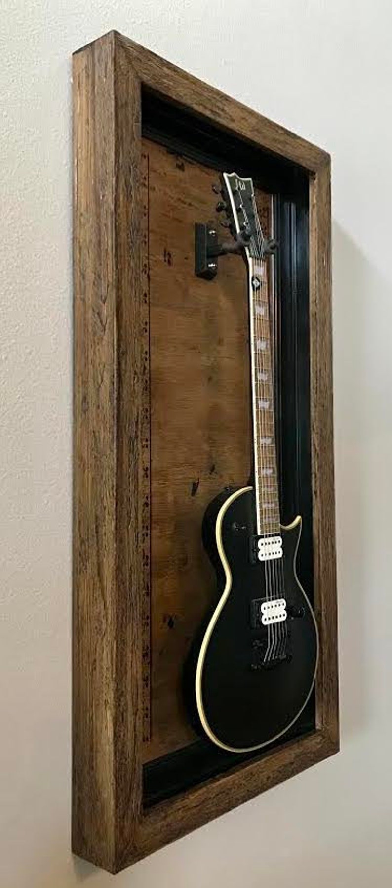 Guitar Display Frame or Case " Wizard Willie" G Frames - Etsy