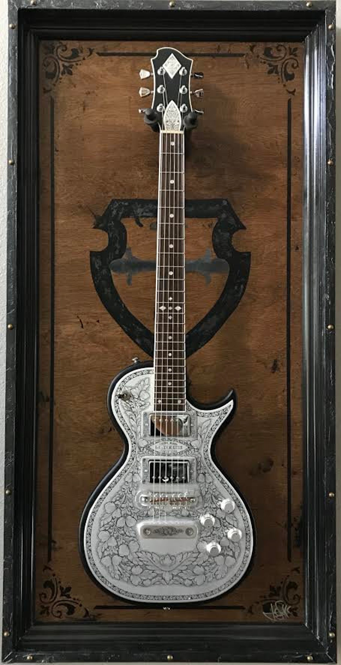 Guitar Display Frame or Case hero G Frames | Etsy