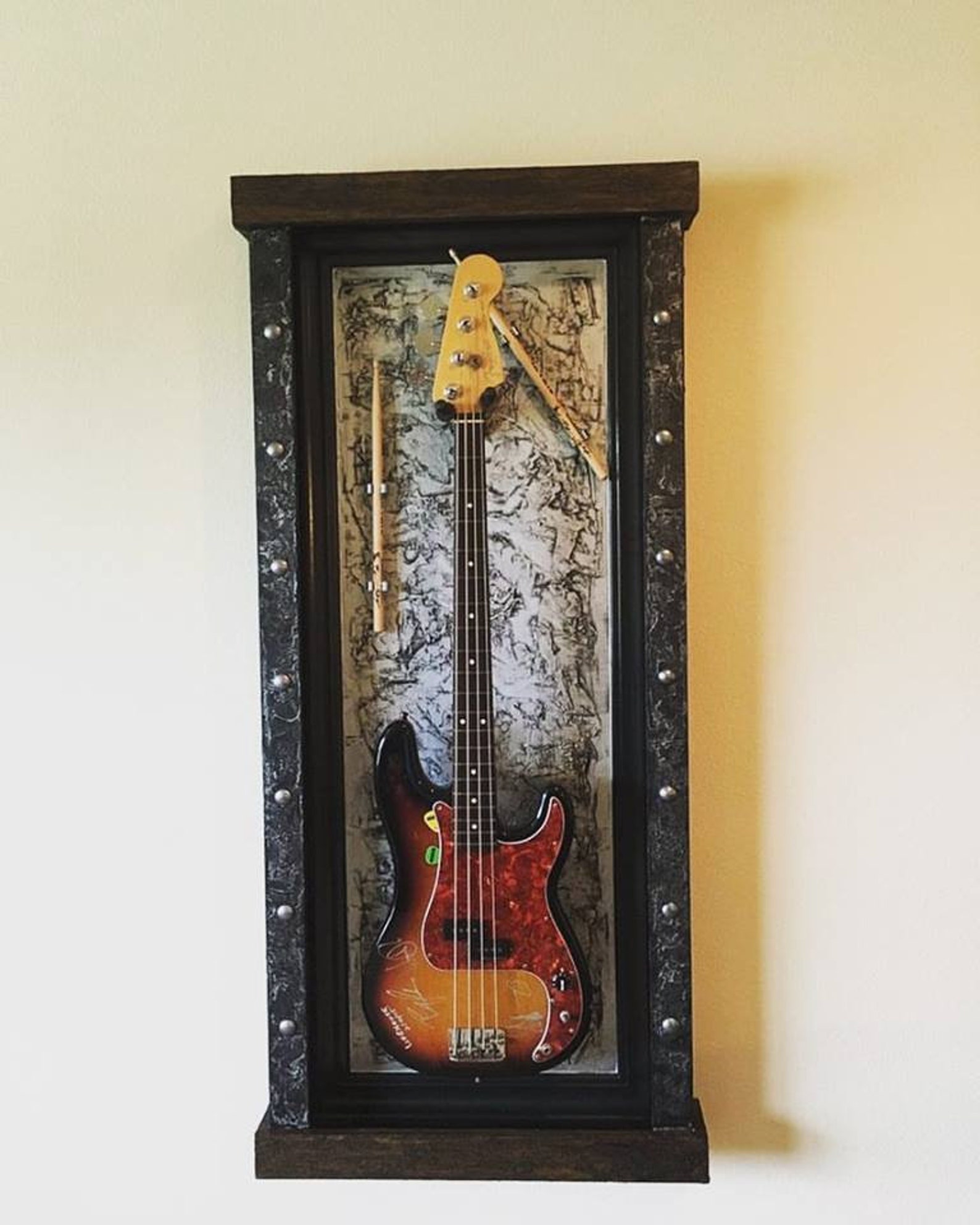 Guitar Display Frame jail House Rock G Frames - Etsy