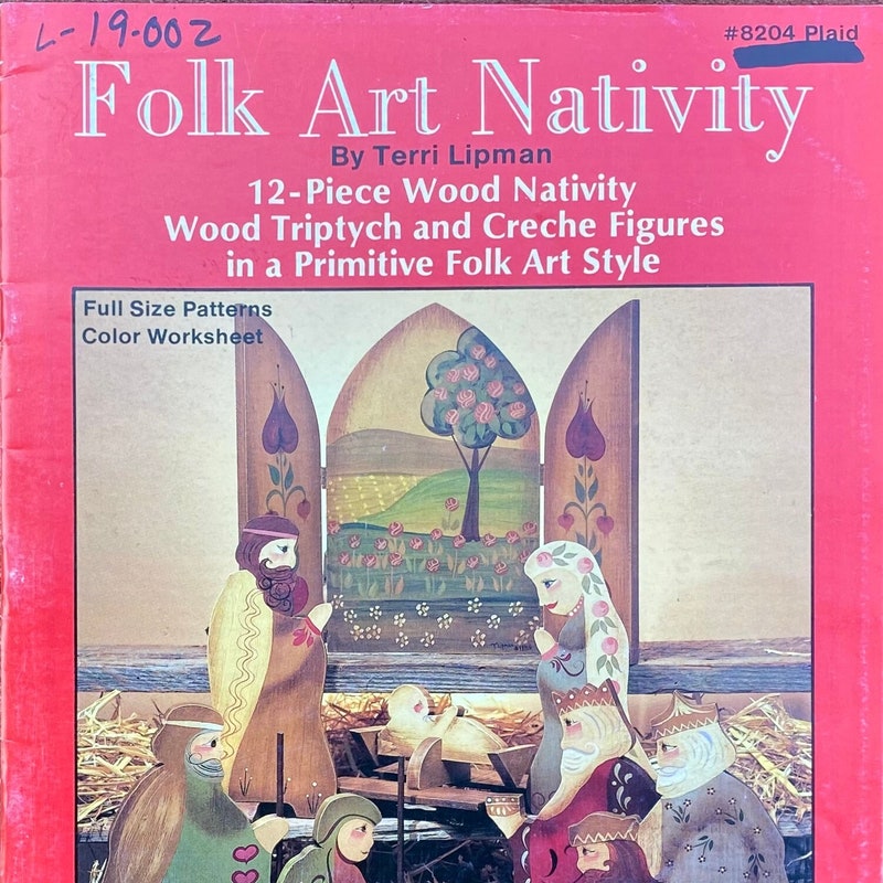 Primitive Nativity Pattern - Etsy