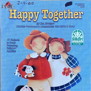 Happy Together Painting Projects Book: Sue Jernigan Plaid #9569 - Etsy