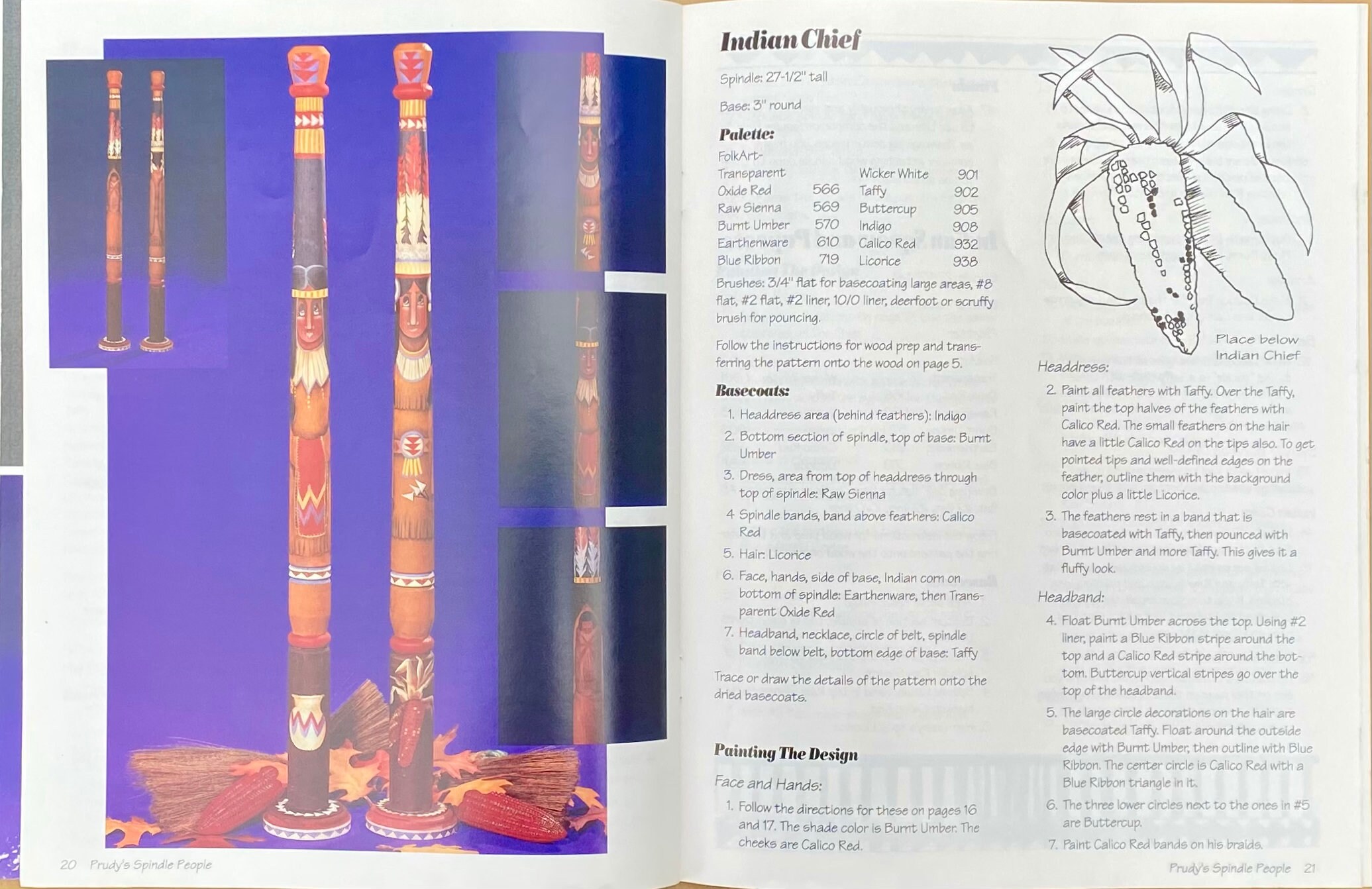 Books & Magazines Painting Prudy's Spindle People Handbook 15 People ...