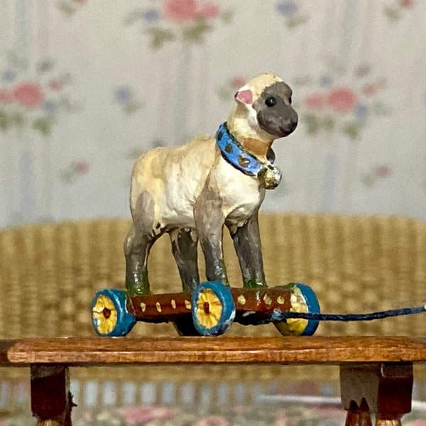 Sheep Pull Toy - Etsy