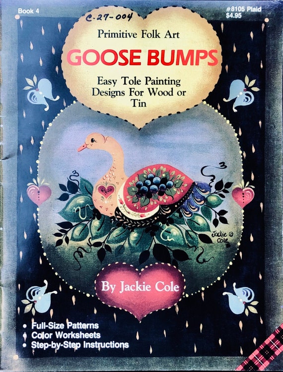 Goose Bumps by Jackie Cole ©1986 Plaid Enterprises 2nd - Etsy